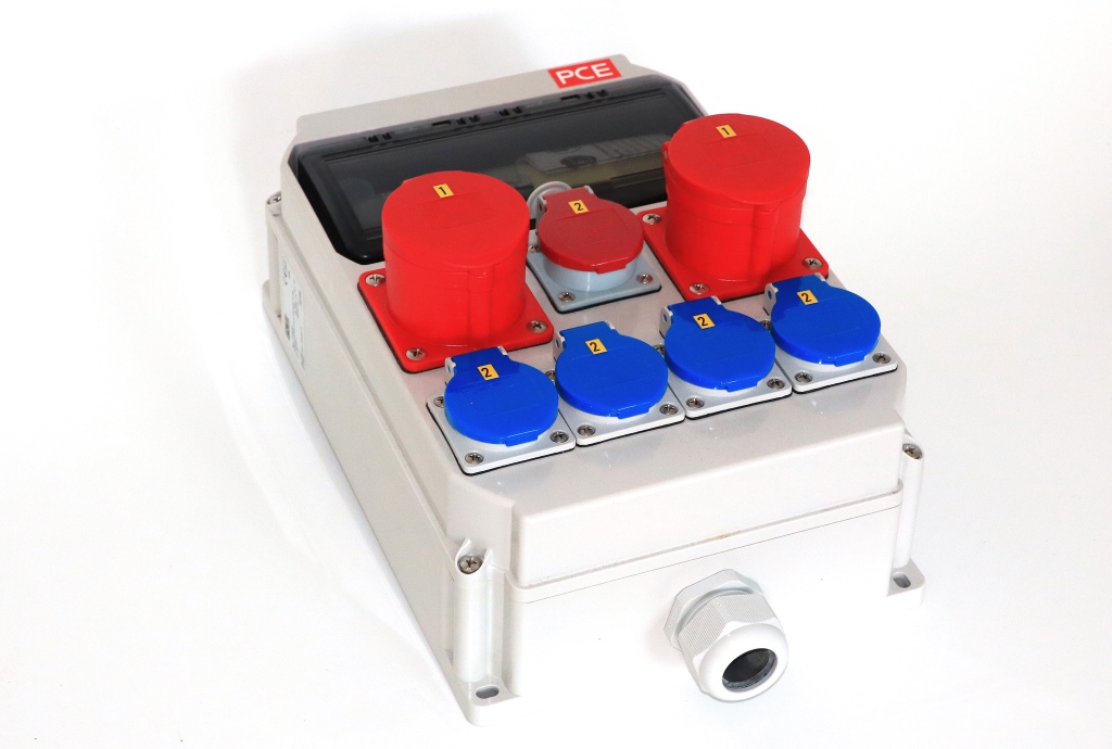 260429 - Kunststoff - Verteiler mit FI-Schutzschalter, IP44 ...