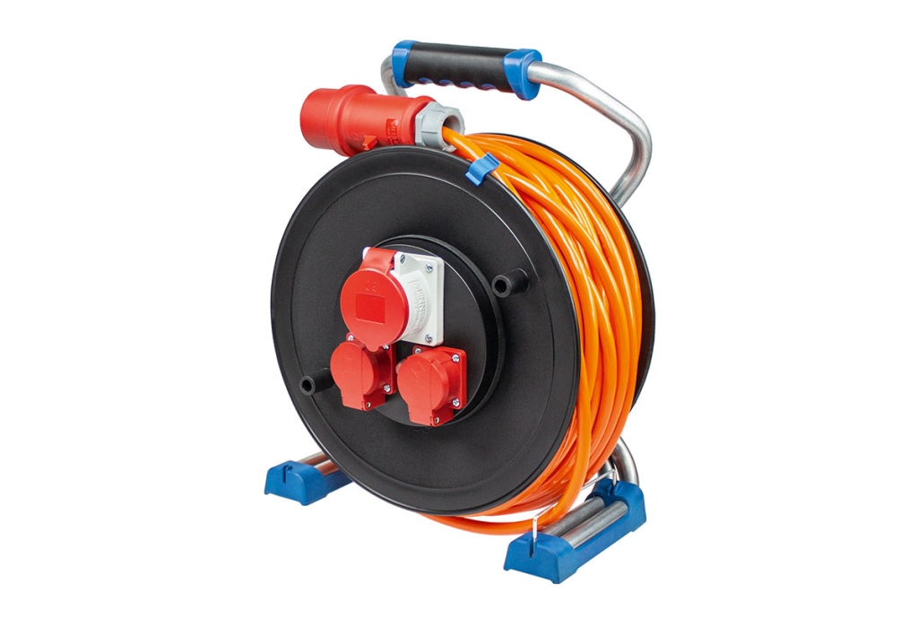 723668 - KS - Kabelrolle 25m PUR-Kabel 5x2,5mm² :: Kabelrollen 400 Volt ...